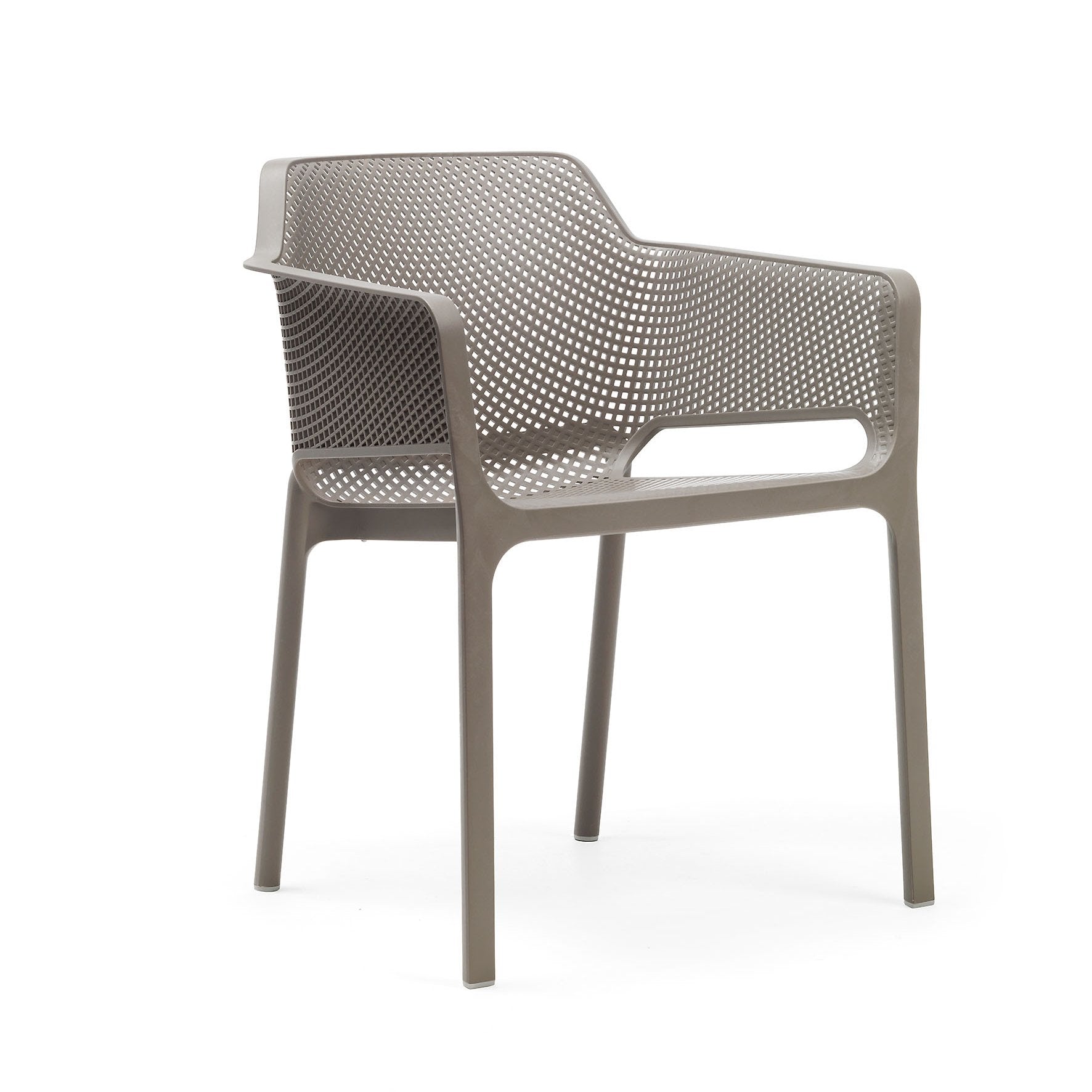 Net Stackable Outdoor Chair, Taupe – Casa Home